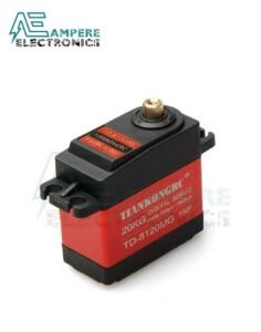 20KG High Torque Servo Motor 180 Degree – Ampere Electronics
